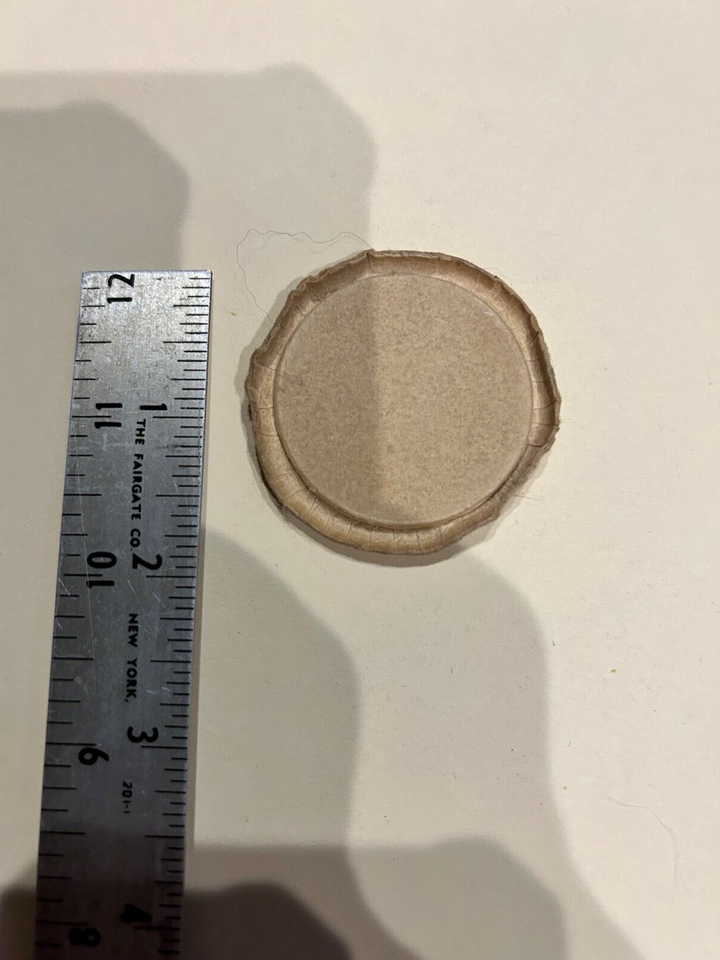 Vintage Cardboard Milk Cap Honeoye Falls, NY | eBay