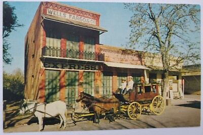 Columbia, CA Old Time Stagecoach Wells Fargo State Park Vintage ...