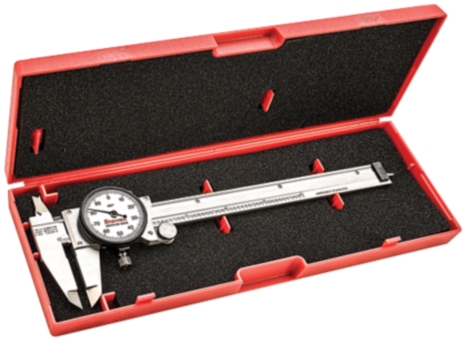 Starrett 120A-6 Dial Caliper, 0-6" Range, .001" Graduation - BRAND NEW ...