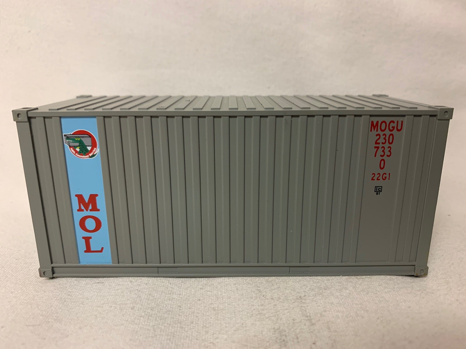 MTH PREMIER 20’ MOL INTERMODAL CONTAINER! O SCALE | eBay