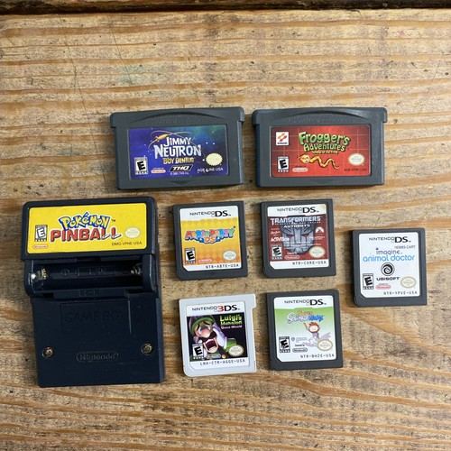 Lot of 8 Gameboy advanced, Gameboy, 3ds, Ds, games | eBay