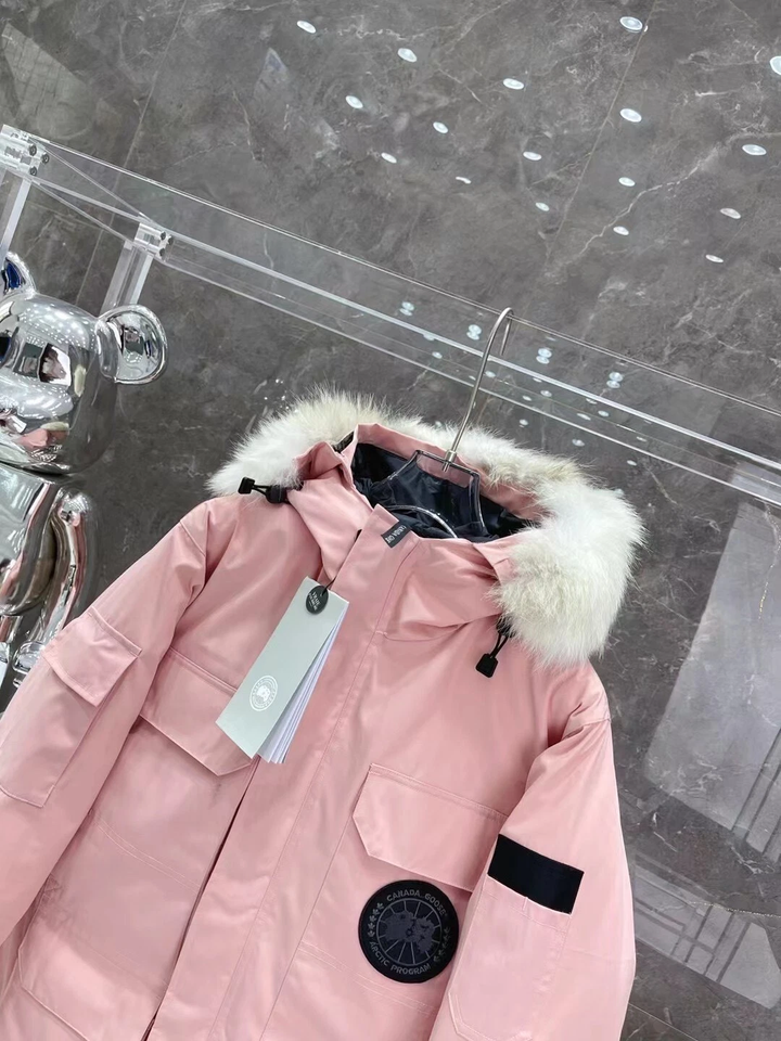 Canada Goose 08 Expedition Pink Parka Womens down Jacket Free Shipping ...