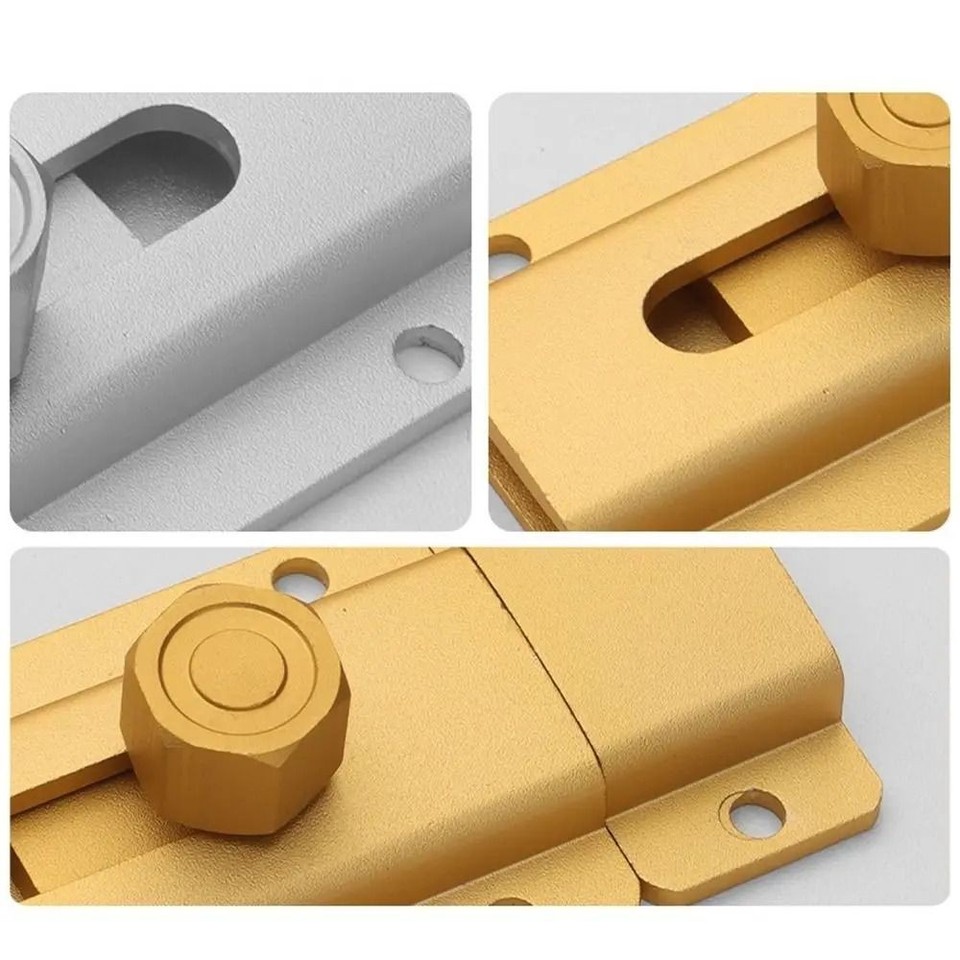 Versatile Use Security Bolt Lock Aluminum Alloy Door Lock Buckle ...