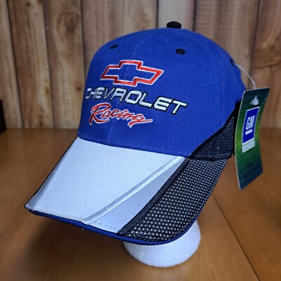 New Chevrolet Racing Blue White Gray Embroidered Cruisin Sports ...