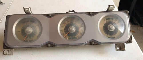 1969 Ford Fairlane Ranchero Torino Dash Cluster, C9OF-10C956, OEM NON ...