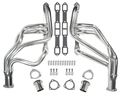 NEW 66-74 MOPAR LONG TUBE HEADERS,383-440 BIG BLOCK,CHROME,DODGE ...