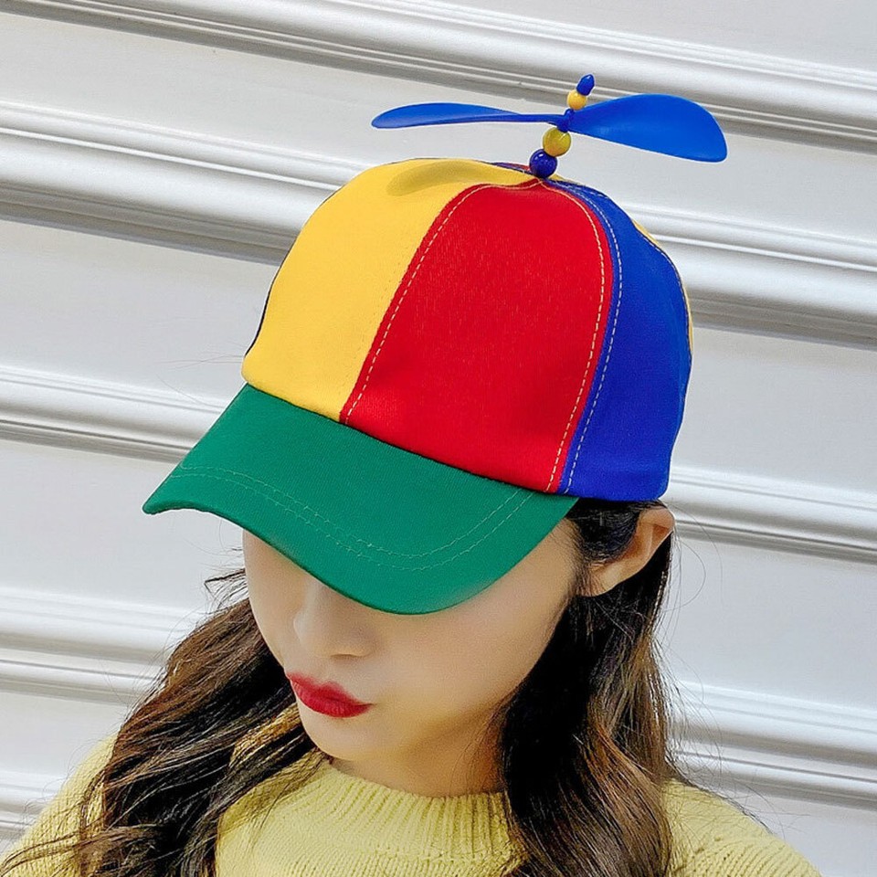 Propeller Helicopter Hat Clown Cap Jester Tweedle Dee Tweedle Dum ...