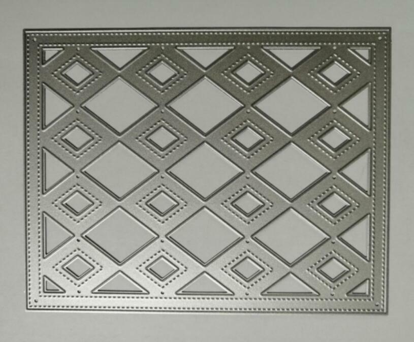 background Metal Cutting Dies Scrapbooking Paper Embossing Blade Punch ...