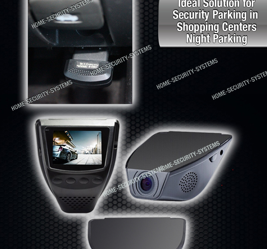 Dash Cam 24/7 monitoring Impact Protection 32GB Security Guard Car ...