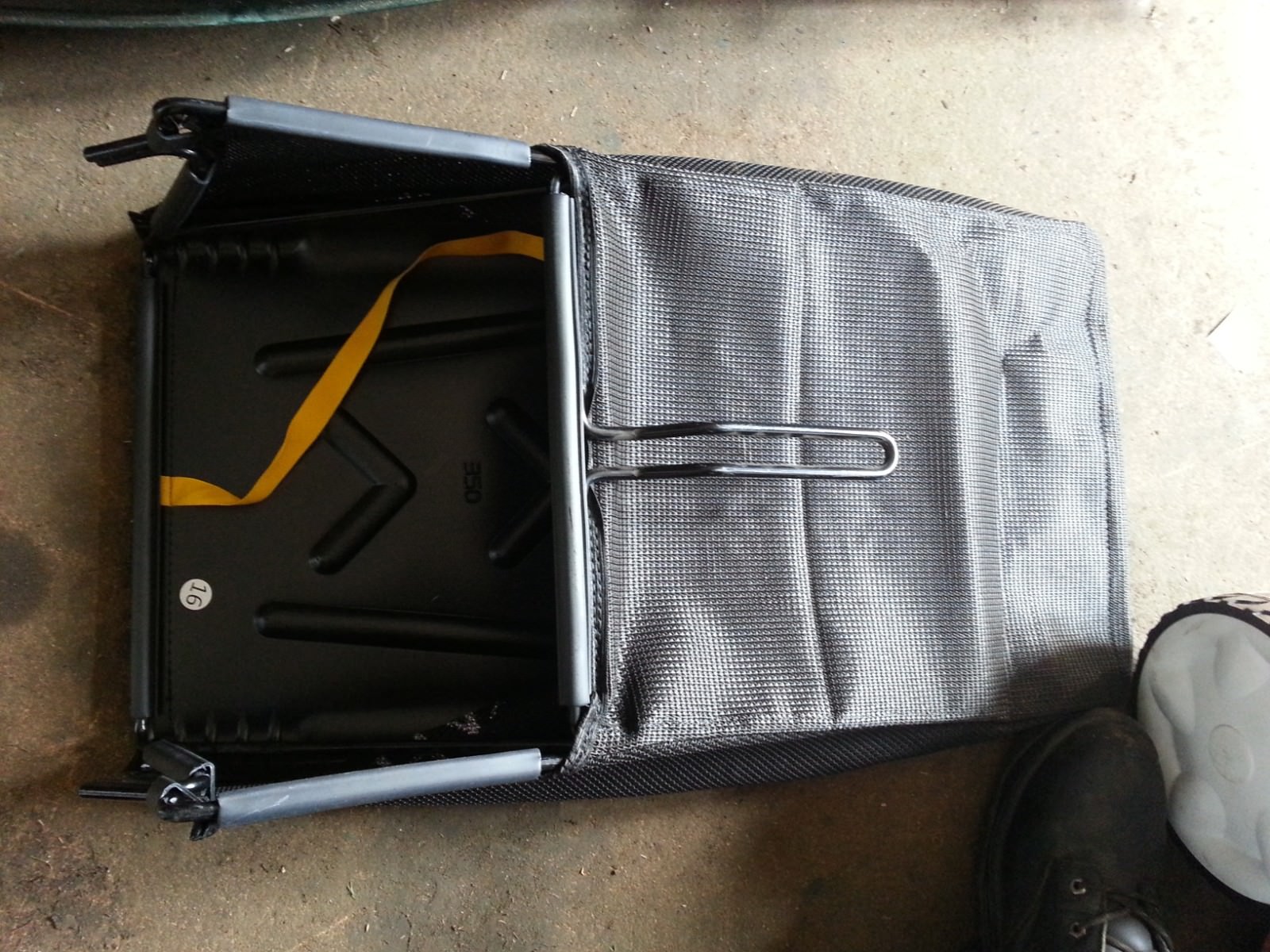 HAYTER HARRIER 48 480 GRASS BAG BOX ASSEMBLY 486021 1997 TO 2005 | eBay UK