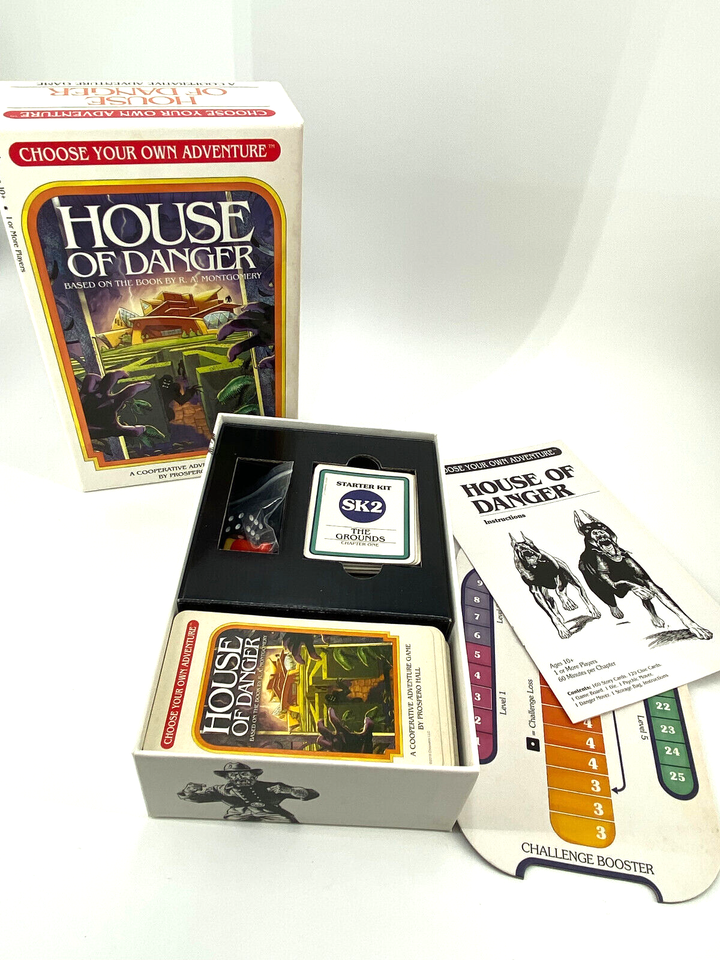 HOUSE OF DANGER Card GAME Choose Your Own Adventure 2018 Ages 10+ | eBay