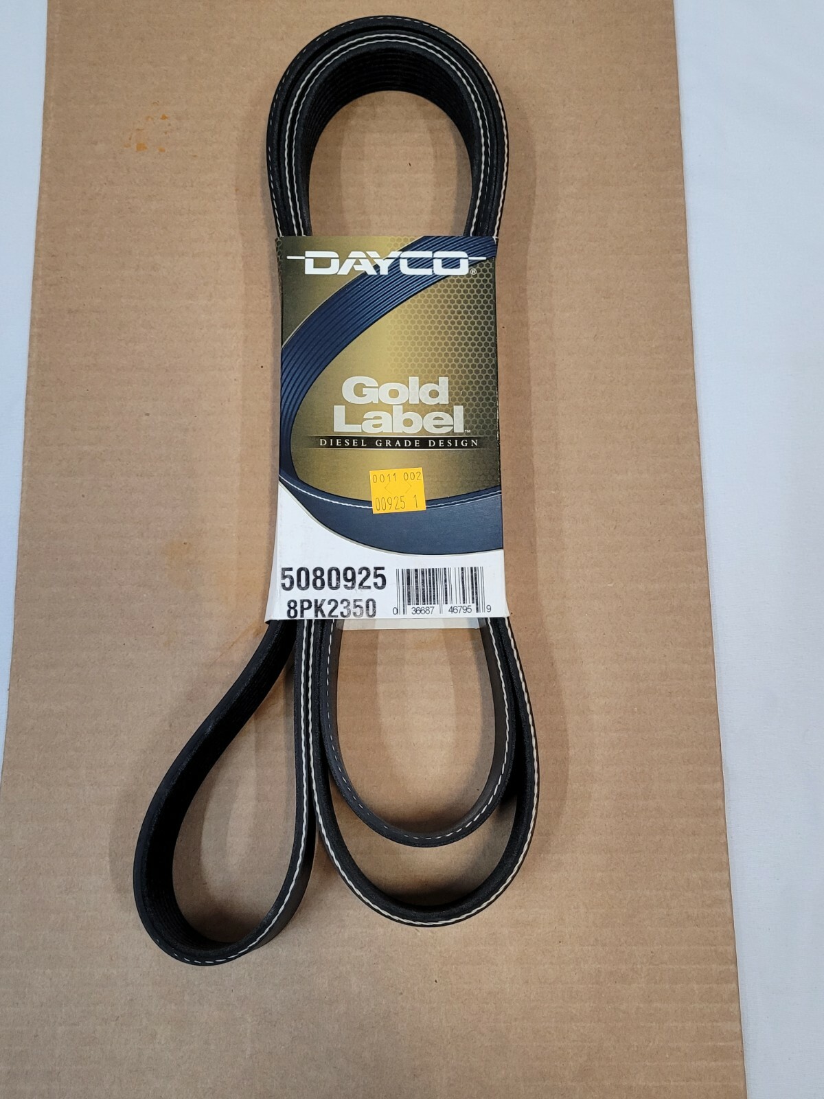 Dayco Poly Rib Gold Label 5080925 Serpentine Belt | eBay