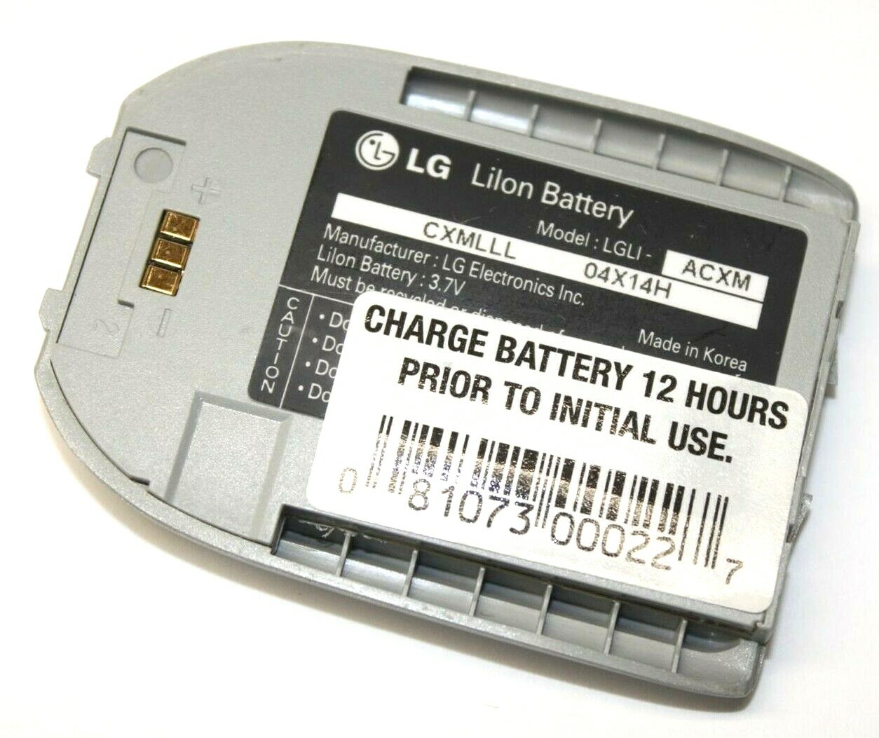 Genuine OEM LG LGLI-ACXM Replacement Li-Ion Battery 3.7V for LX5550 ...