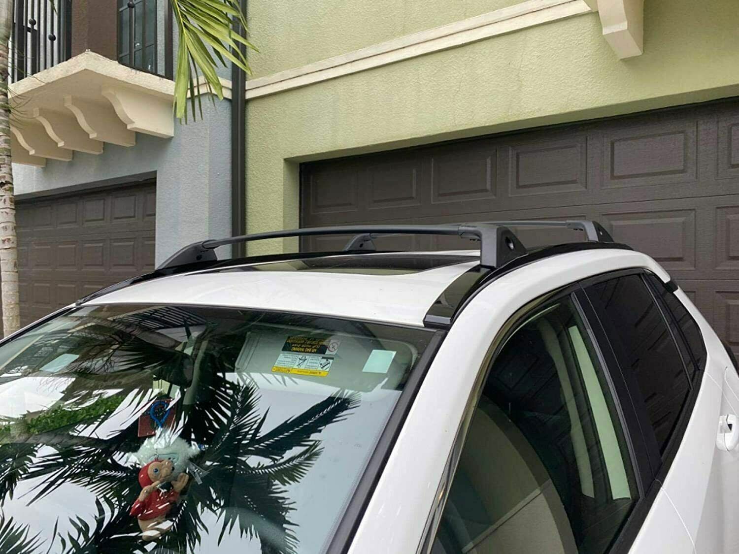 2Pcs Roof Rail Rack Cross Bars Crossbars Fits for Toyota 2019-2025 RAV4 ...