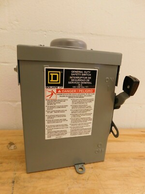 30 Amps & Under - Square D General Duty Safety Switch