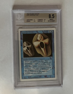 MTG Copy Artifact BGS 8 Revised Edition Regular Rare | eBay