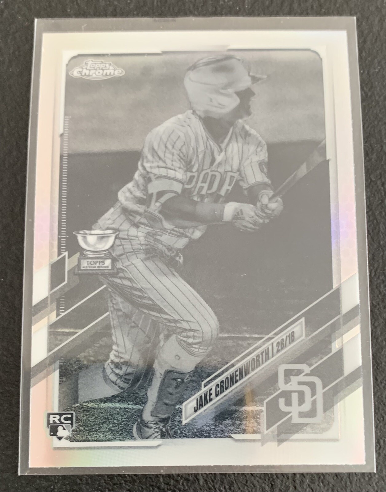 Jake Cronenworth 2021 Topps Chrome Negative Refractor RC Mint!!! SP | eBay