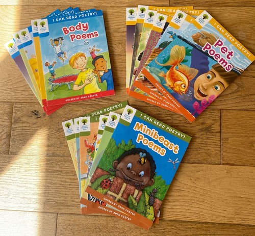Oxford Reading Tree Books Set I Can Read Poetry! Children's Learning x ...