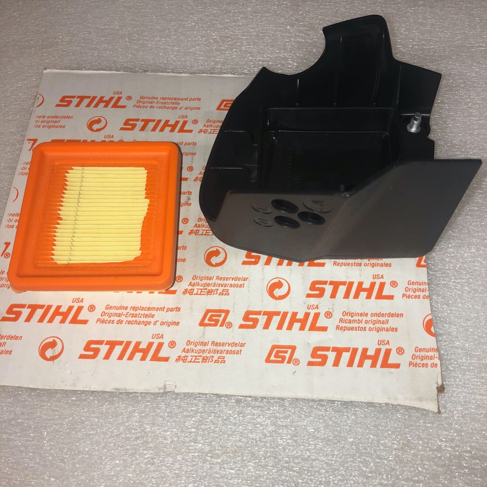 STIHL fs91r fs131r fc91 fs111rx km91r ht133 km131r HL91 air filter and ...