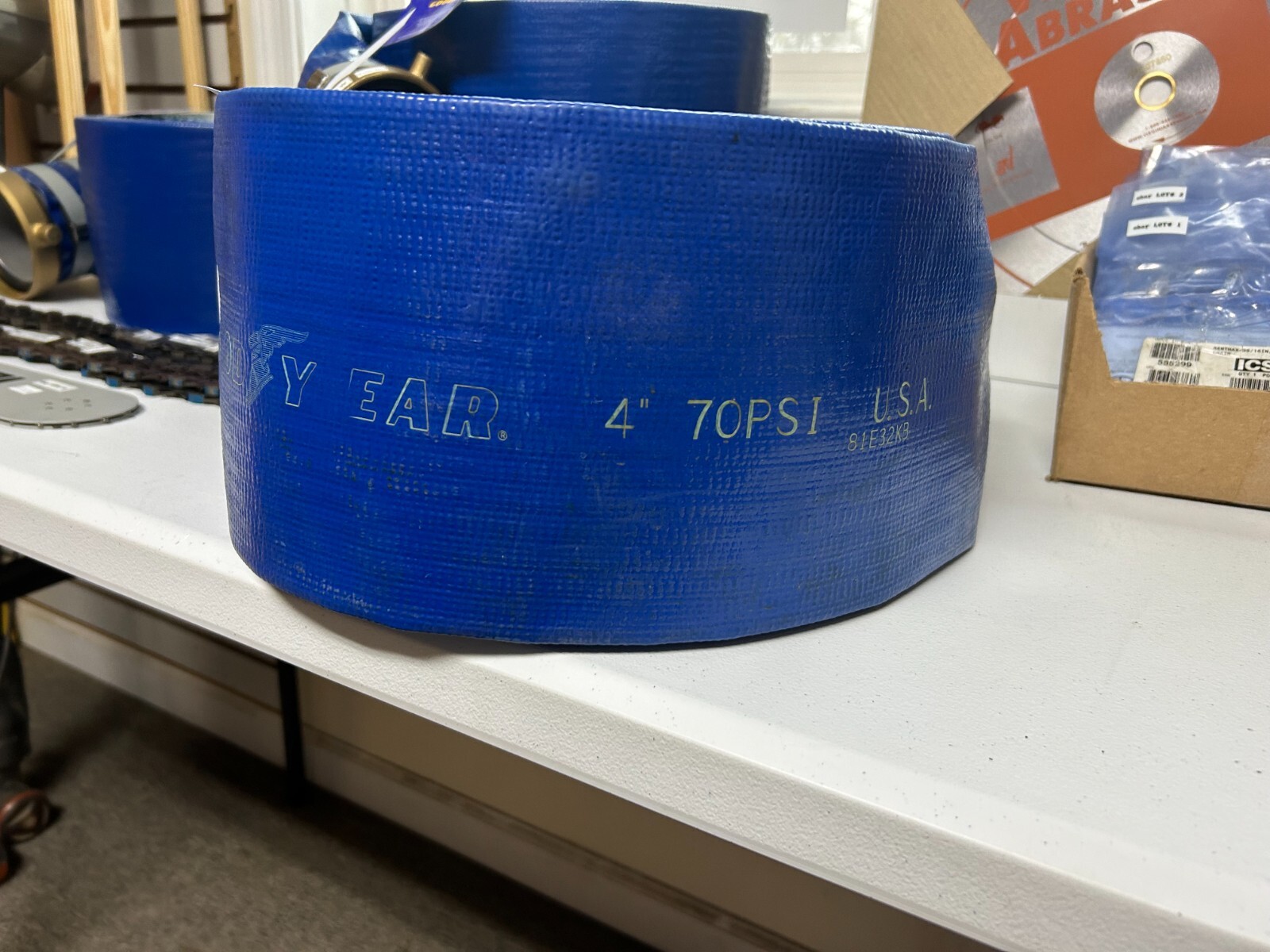 NEW Goodyear 4" Discharge Hose, 50' Long | eBay