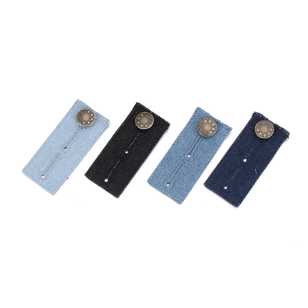 Buttons Clothes Fastener Sewing Accessories Jeans Waist Extension Snap ...