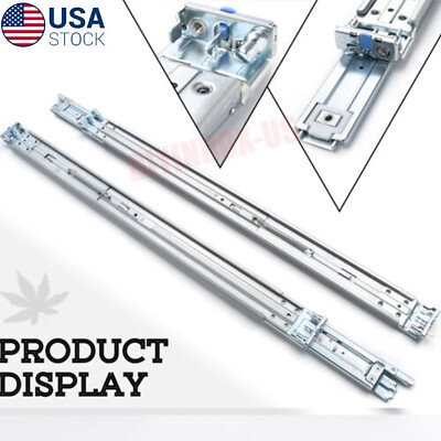 For Dell PowerEdge R430 R630 R640 Sliding Ready A7 Rail Kit RK1KT 9RFVV ...