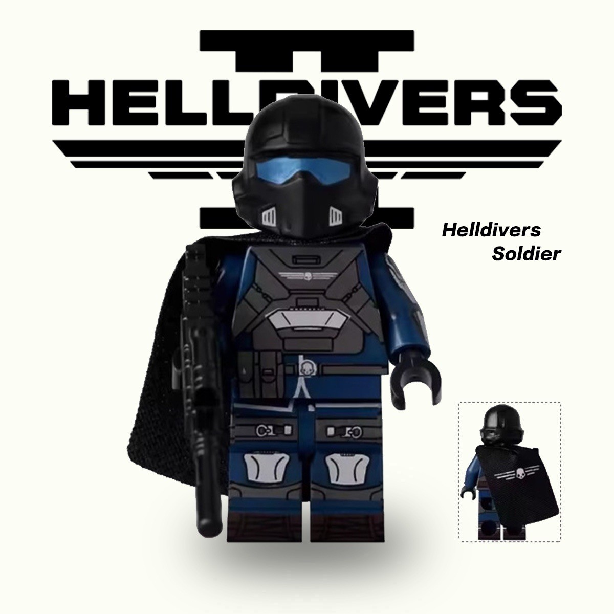 LEGO Compatible Custom Helldiver Mini Figs | eBay