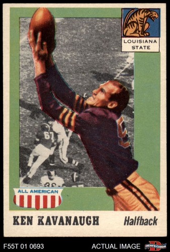 1955 Topps #50 Ken Kavanaugh LSU 6 - EX/MT | eBay