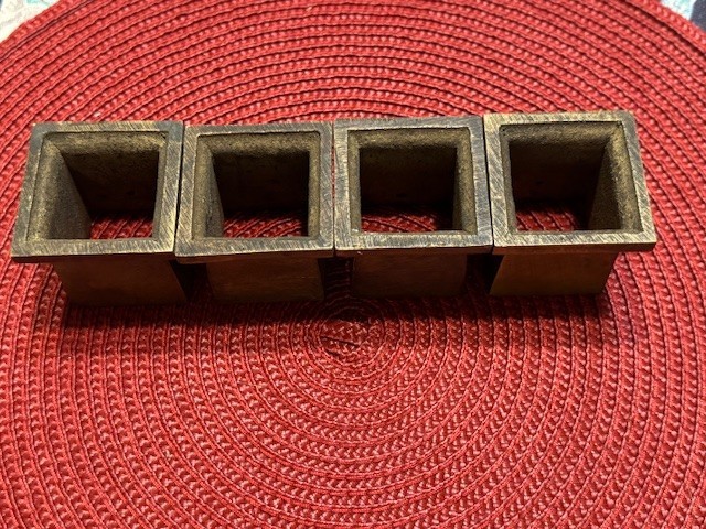 Antique Vintage Brass Furniture Table Leg Foot Hardware Lot of 4 | eBay UK