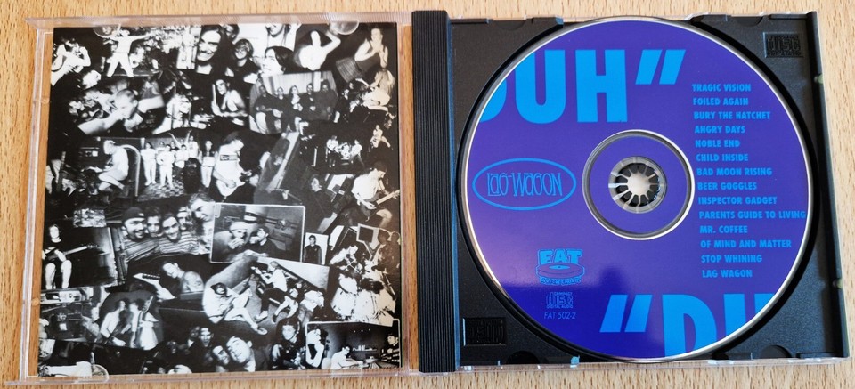 LAGWAGON ‎– "DUH" VG COND CD 1992 Fat Wreck Chords Joey Cape/Derrick ...