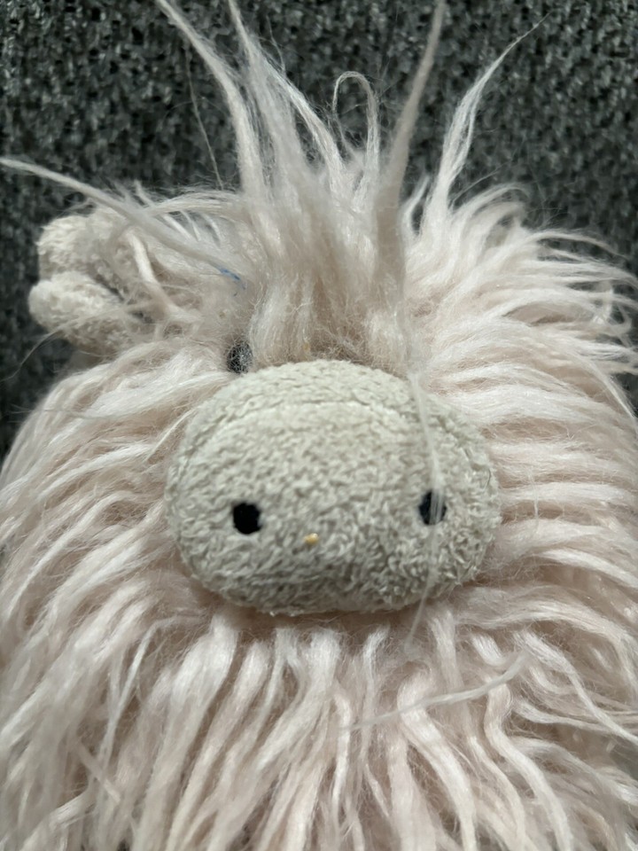 Jellycat Cha Cha Petunia Pig Piglet Fluffy RARE Small Plush Stuffed ...