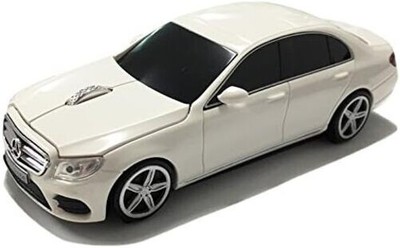 Cassette Car Mouse Mercedes Benz E-Class Wireless Mouse P White Model ...