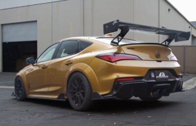 APR 61" Carbon GT-250 Adjustable Wing / Spoiler for Acura DE5 Integra ...