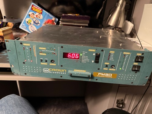 Crown Broadcast FM30E Transmitter | eBay