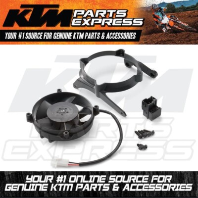 NEW KTM RADIATOR FAN 250 300 350 450 500 EXC EXCF XCW TPI SIX DAYS ...