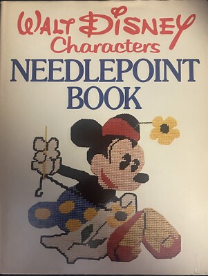 Walt Disney Characters Needlepoint Book: Embroidery /Needlework ...