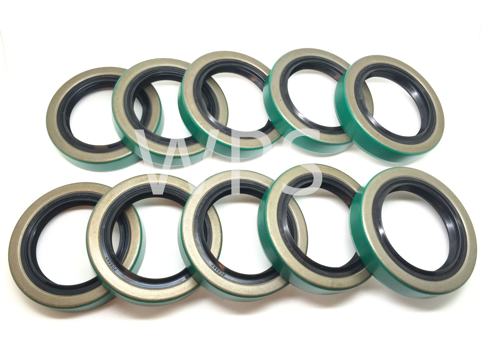 10-pc Grease Seals 10-19 (171255TB) Double Lip for 3.5K Axle 1.719'' I ...