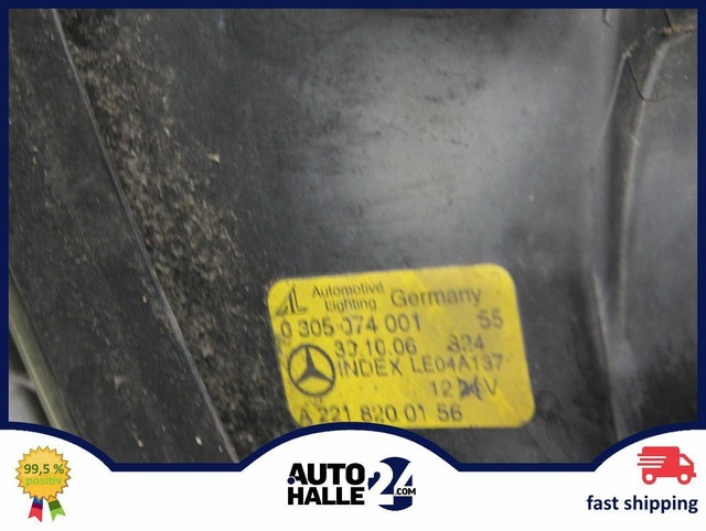 Original MERCEDES BENZ S Class W221 Fog Lights Left A2218200156 De for ...