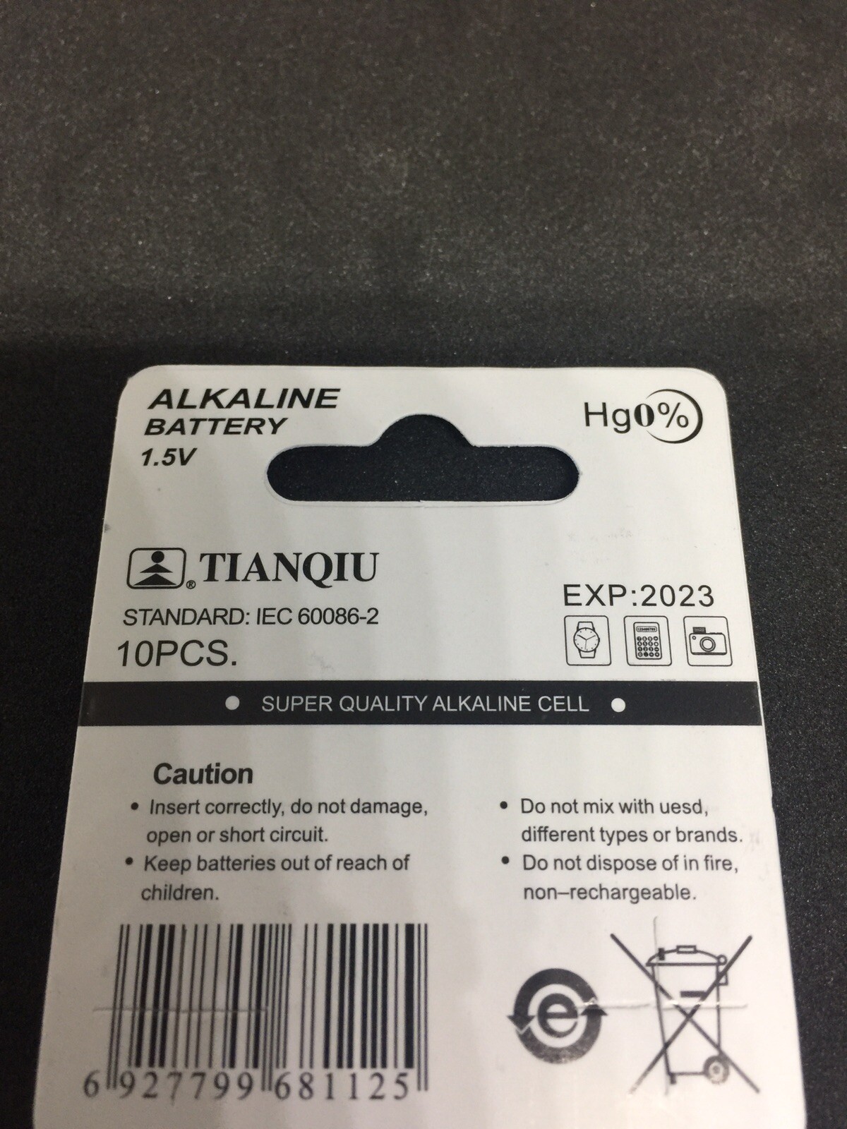 2-PK AG12 RW84 SR43SW G12 D186A GP86A 1176A ALKALINE CELL BATTERY HG0 ...