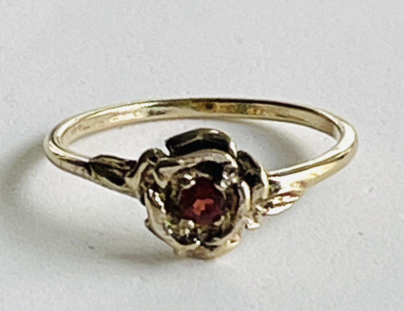 UTC Signed Sterling Silver 925 Gold Overlay Flower Pe… - Gem