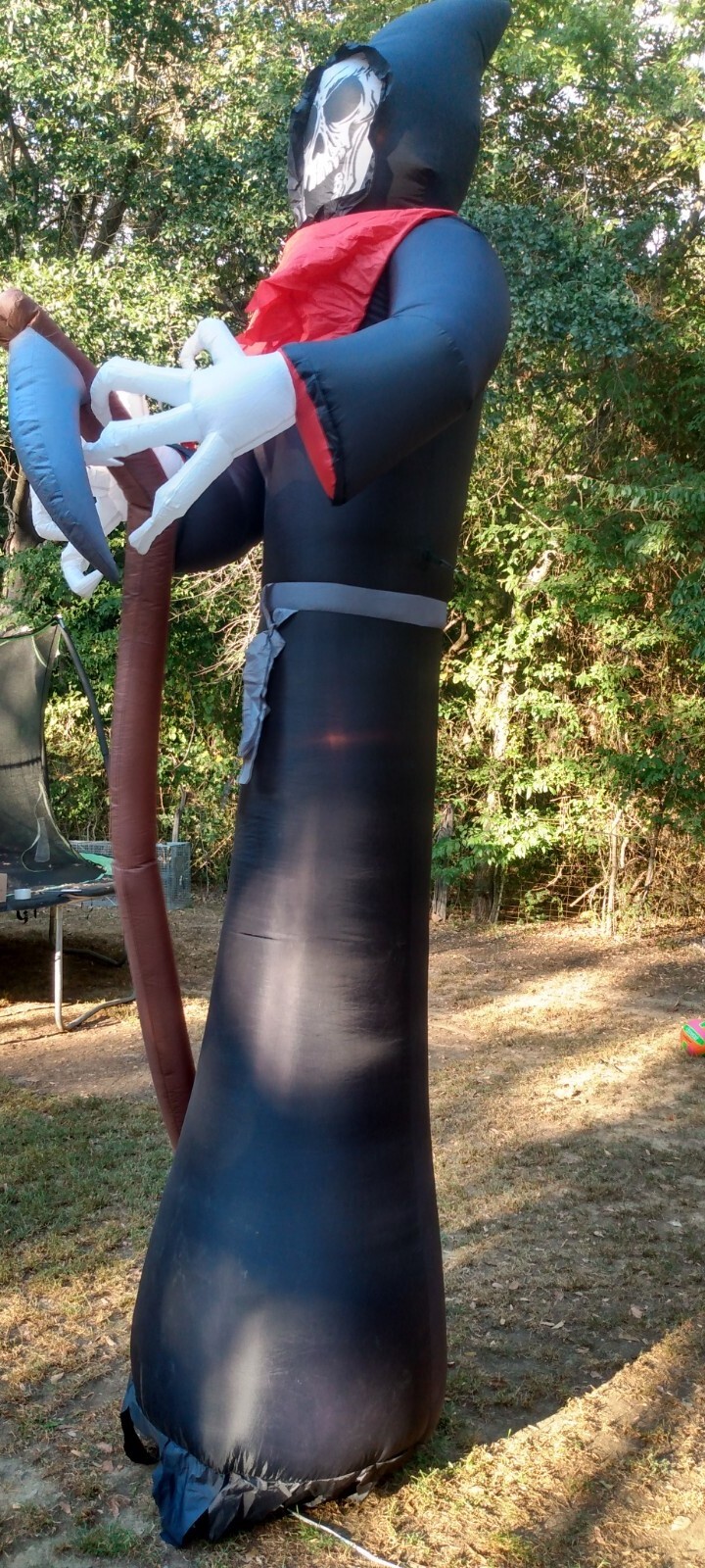 Gemmy 12ft Inflatable Reaper GRIM REAPER HALLOWEEN | eBay