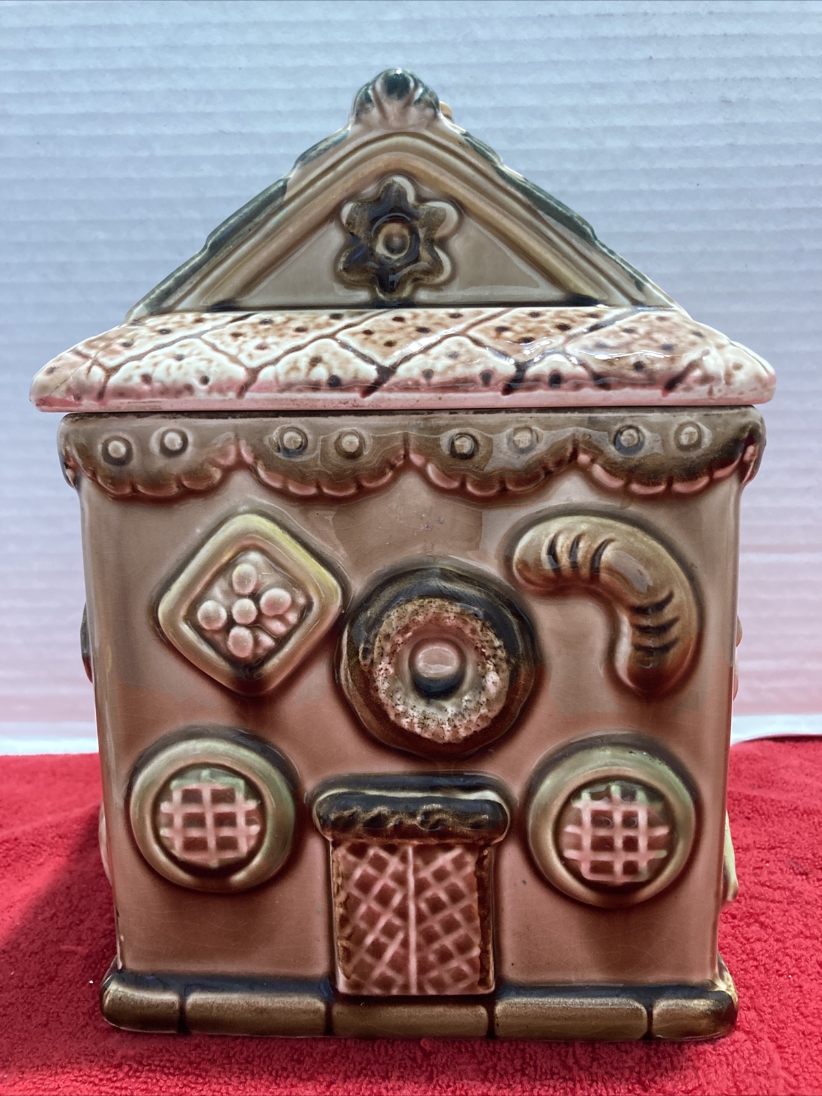 Vintage cookie jar, Gingerbread house cookie jar, made in Japan. | eBay