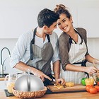 Stainless Steel Restaurant Cloche Serving Dish Food Cover Dome Plate ...