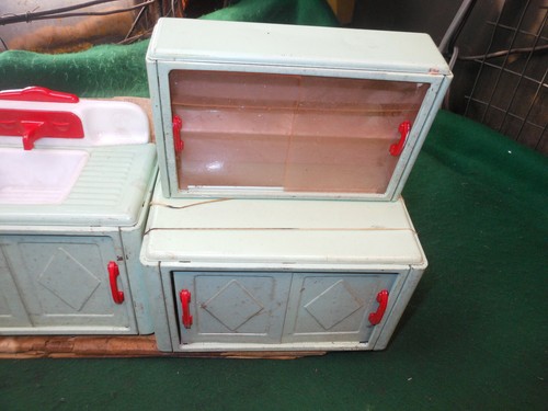 Fabulous Mid-Century Toy Kitchen Set Rare Vintage 3-Piece Wolverine ...