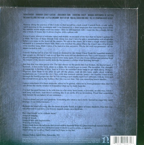Conor Oberst Ruminations CD Europe Nonesuch 2016 with fold out insert ...