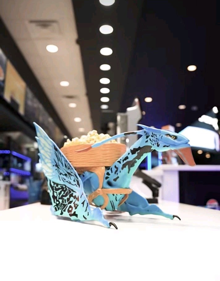 Avatar Fire & Ash 2025 Banshee Popcorn Container Presale Dec19 Regal ...