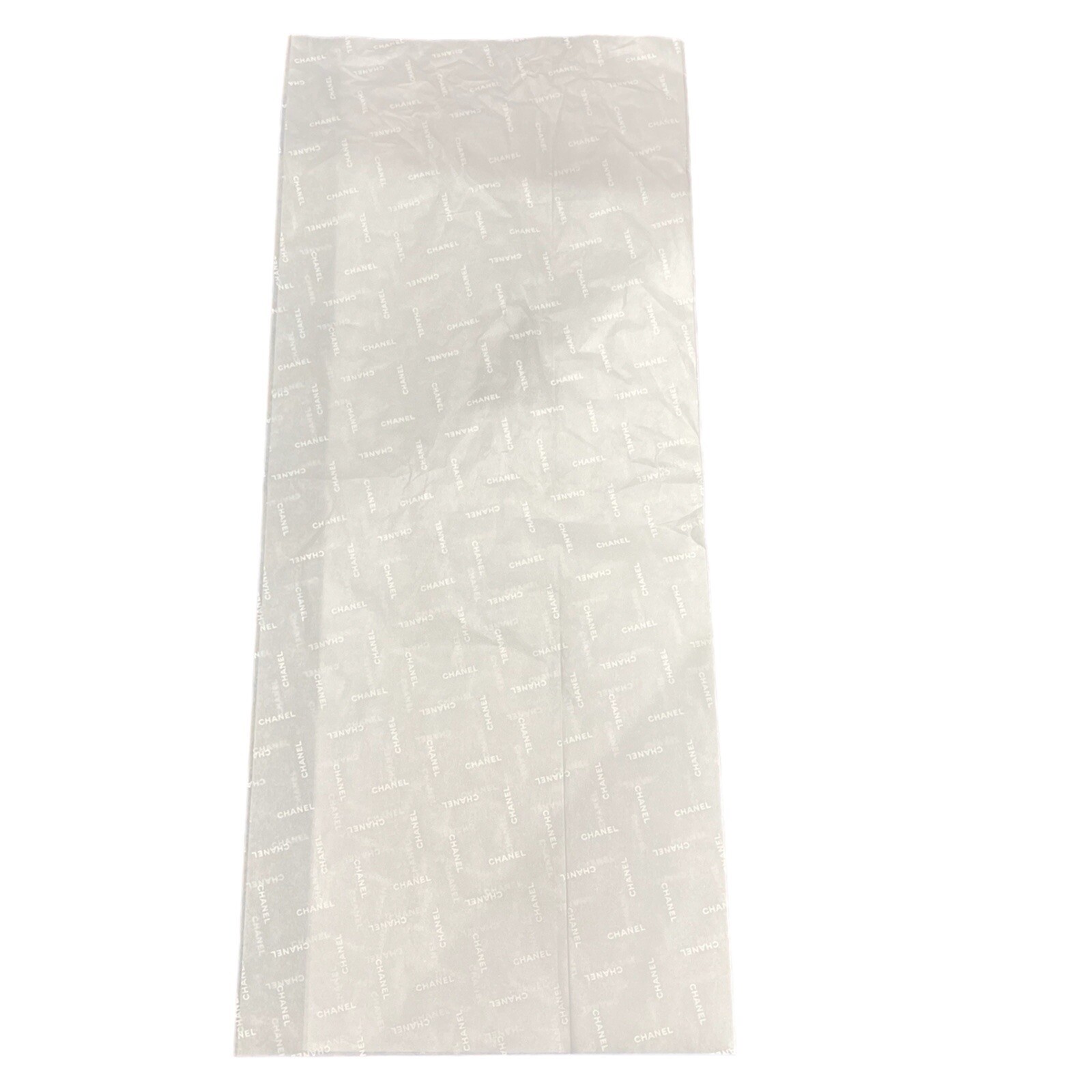 Authentic Chanel Logo Wrapping Paper Thin x3 Sheets - Gem