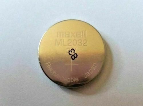 NEW ML2032 ML 2032 Rechargeable CR2032 CR 3V Coin Button Cell Battery ...
