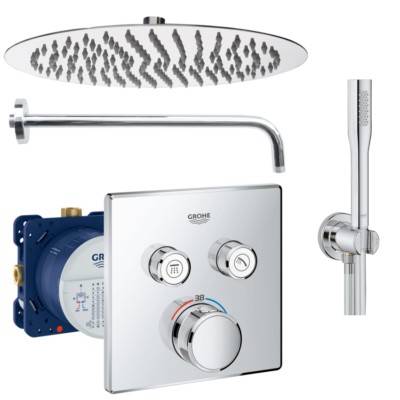 Grohe Unterputz Duscharmatur Grohtherm SmartControl Duschset Inkl ...