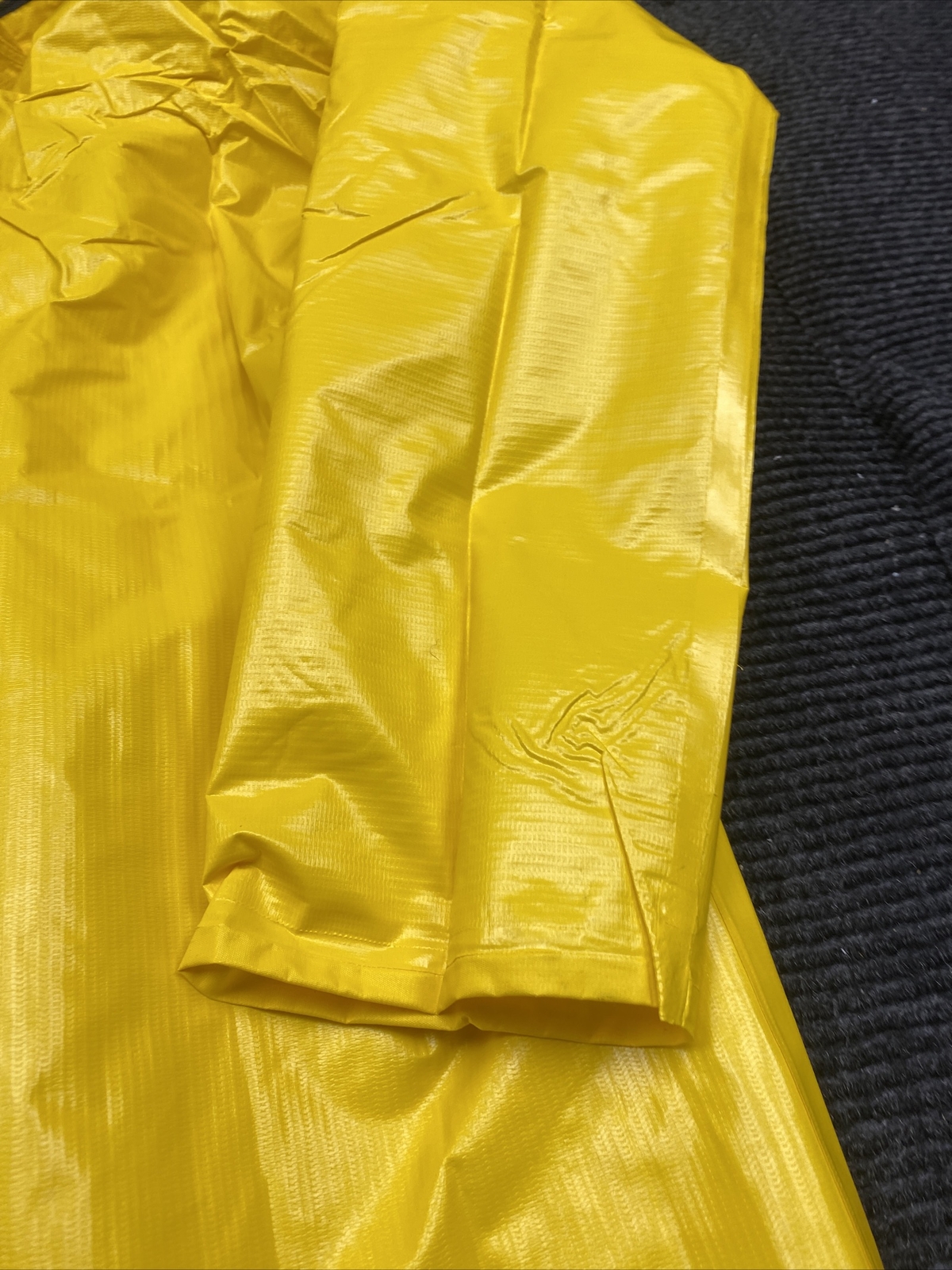 New Marathon 100% Waterproof Slicker Jacket Size L Yellow 3505 Rain ...